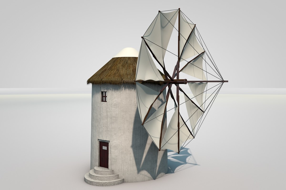 3D windmill sails - TurboSquid 1340509
