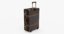 3D modern leather suitcase model - TurboSquid 1340586