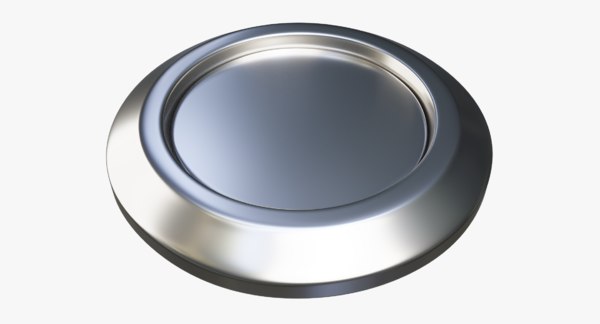 3D reset button nickel - TurboSquid 1340705