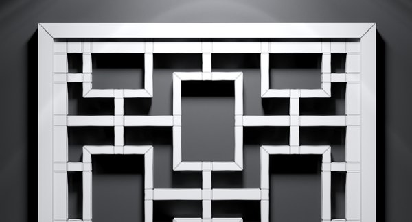 Screen decorative 3D model - TurboSquid 1340706