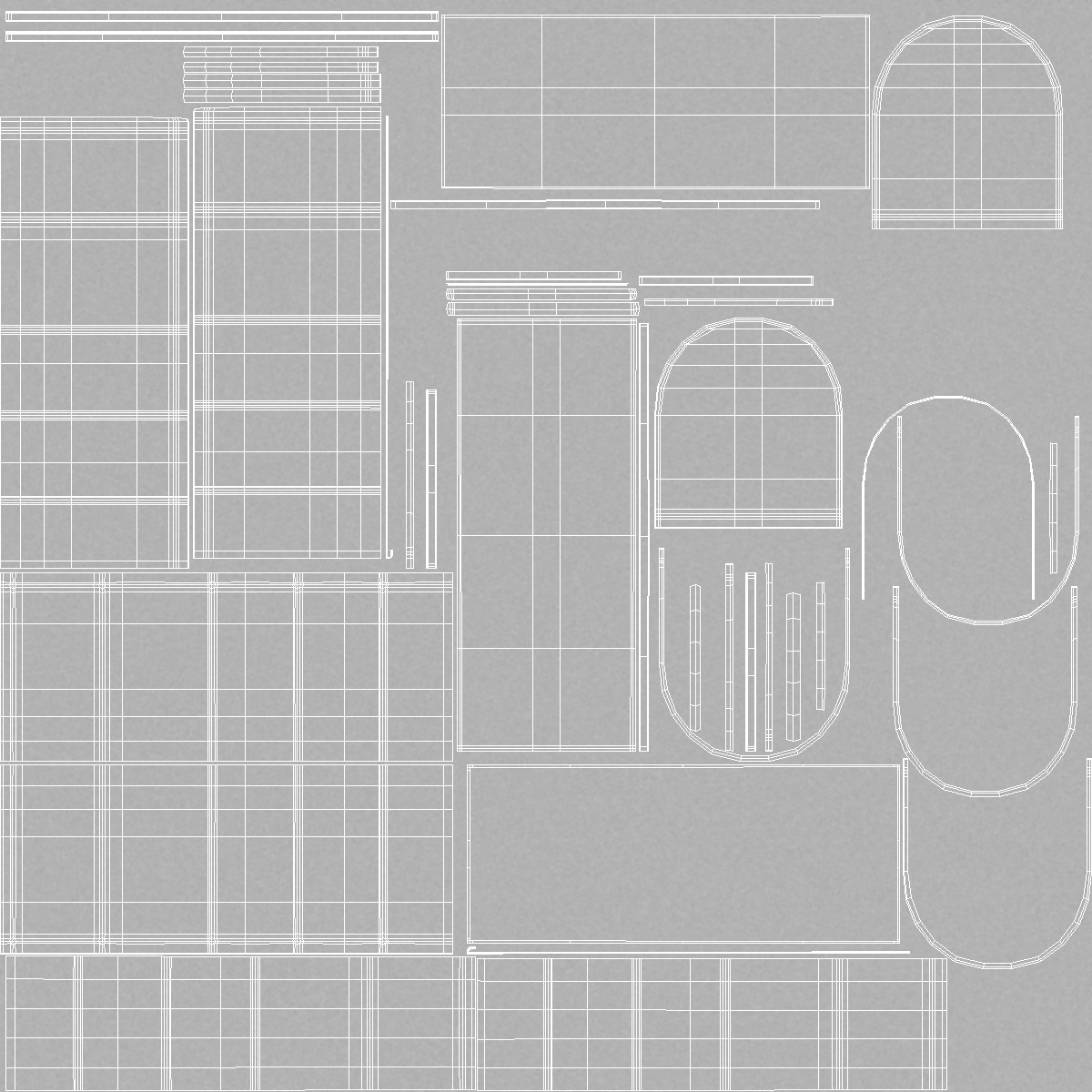 Personal mailbox envelopes 3D model - TurboSquid 1341396