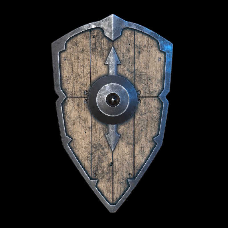 3D shield rw - TurboSquid 1341033