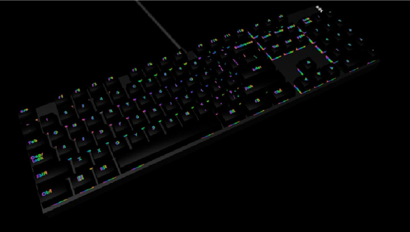 Simple mechanical keyboard 3D model - TurboSquid 1341041