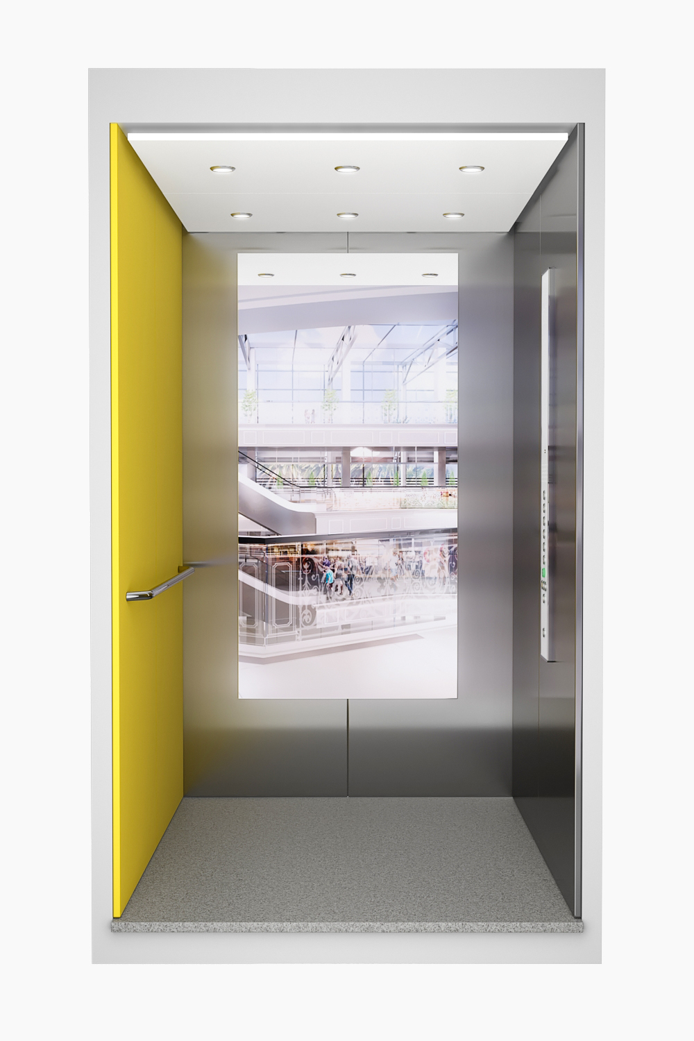 3D elevator kone monospace 500 - TurboSquid 1341222