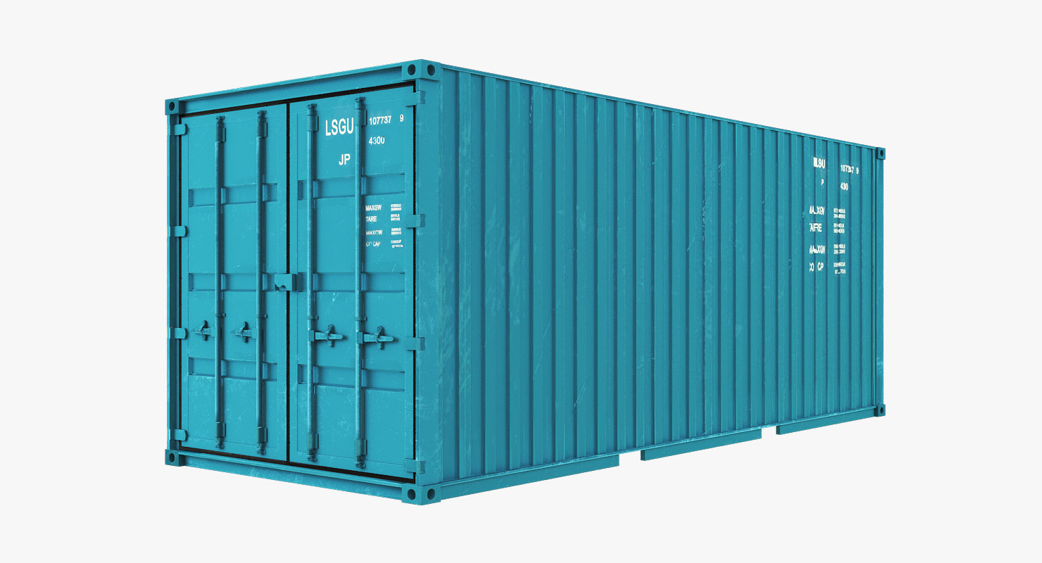 3D model container modelling - TurboSquid 1341421