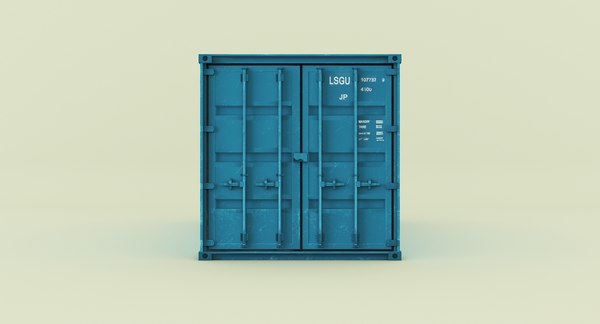 3D model container modelling - TurboSquid 1341421