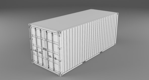 3D model container modelling - TurboSquid 1341421