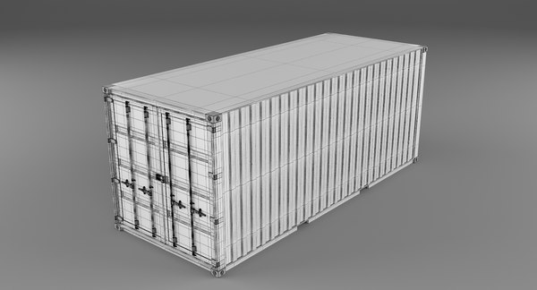 3D model container modelling - TurboSquid 1341421
