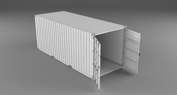 3D model container modelling - TurboSquid 1341421