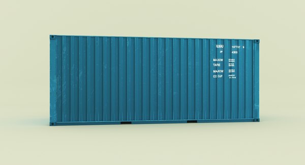 3D model container modelling - TurboSquid 1341421
