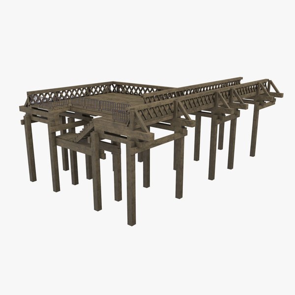 3D Jetty Models | TurboSquid