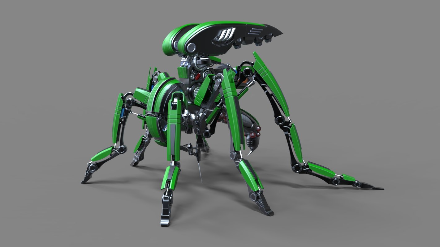 Robot mosquito bot 3D - TurboSquid 1341498