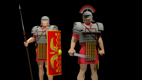 Roman Soldier 3D Models for Download | TurboSquid
