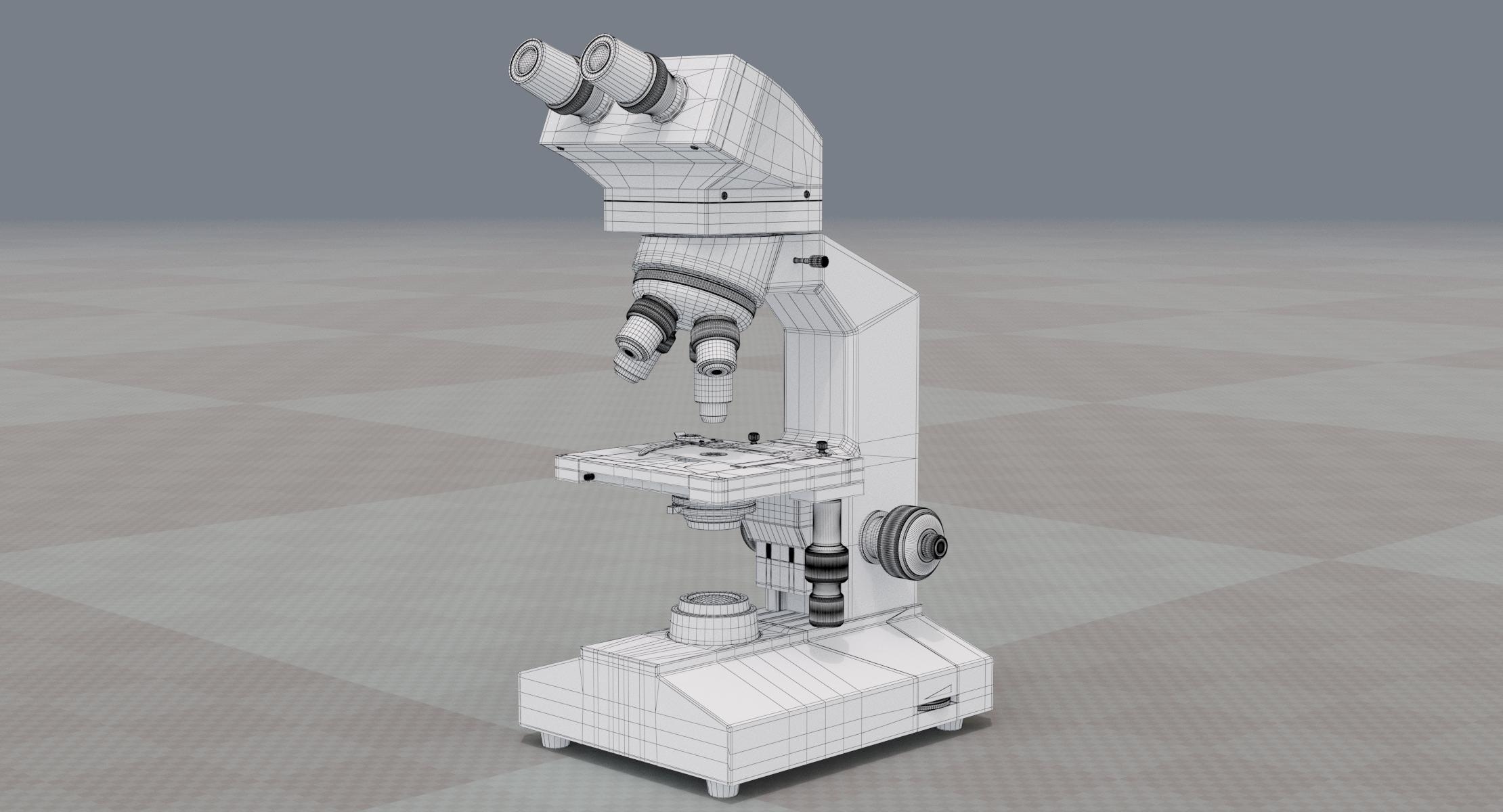 Microscope 3D model - TurboSquid 1341706