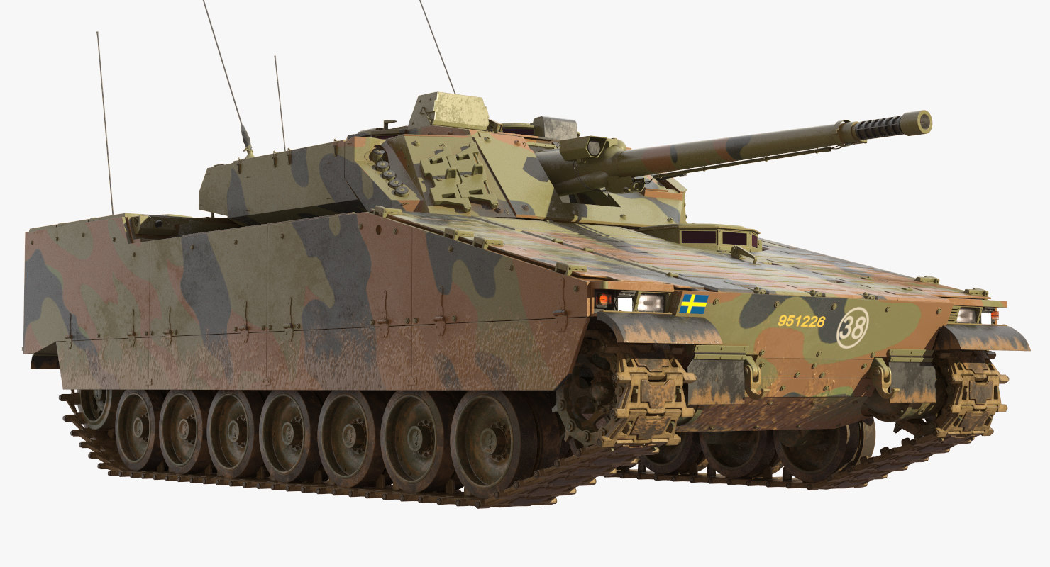 Stridsfordon combat vehicle 90 model - TurboSquid 1341693