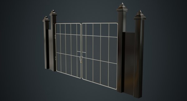 Blender Gates Models | TurboSquid