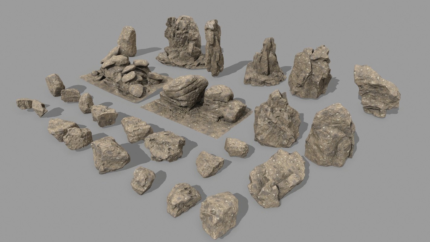 3D model rock - TurboSquid 1342243