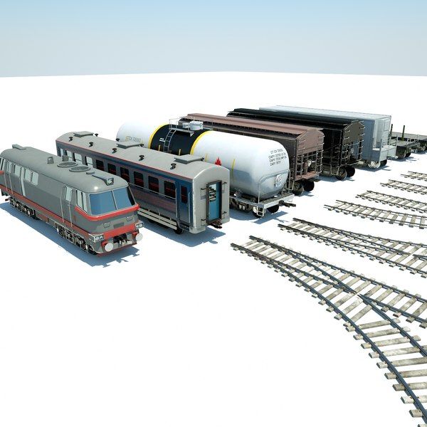 3d electric locomotive zssk model