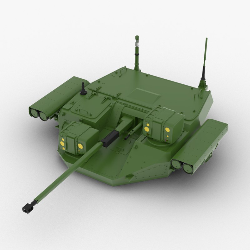 Turret bumerang-bm bumerang 3D - TurboSquid 1342304