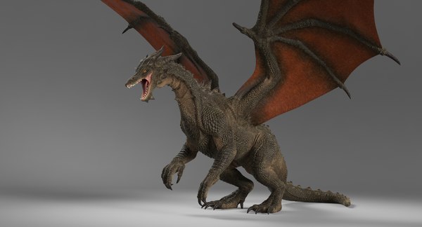Dragon rig 3D model - TurboSquid 1342403