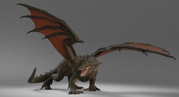 Dragon rig 3D model - TurboSquid 1342403