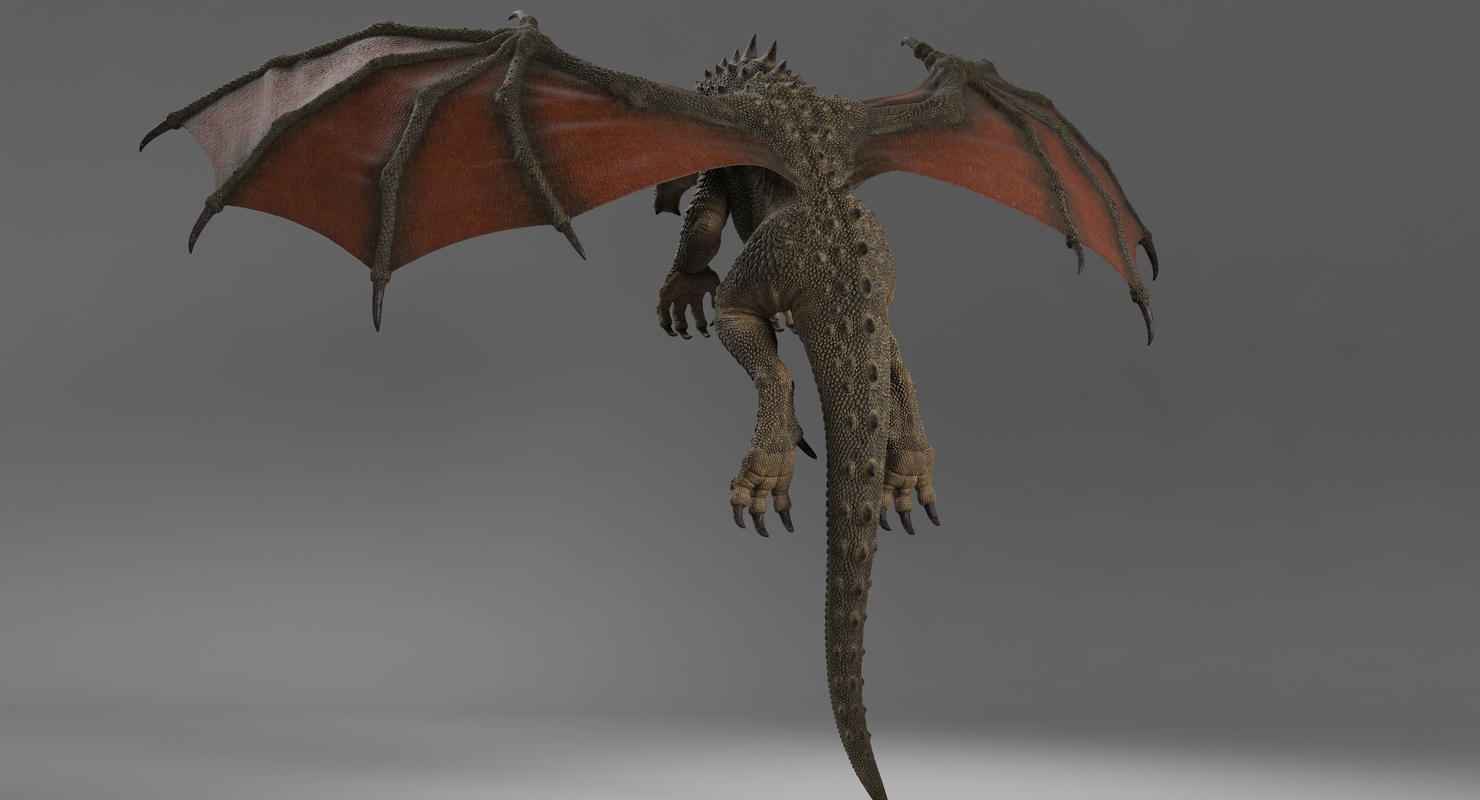 Dragon rig 3D model - TurboSquid 1342403