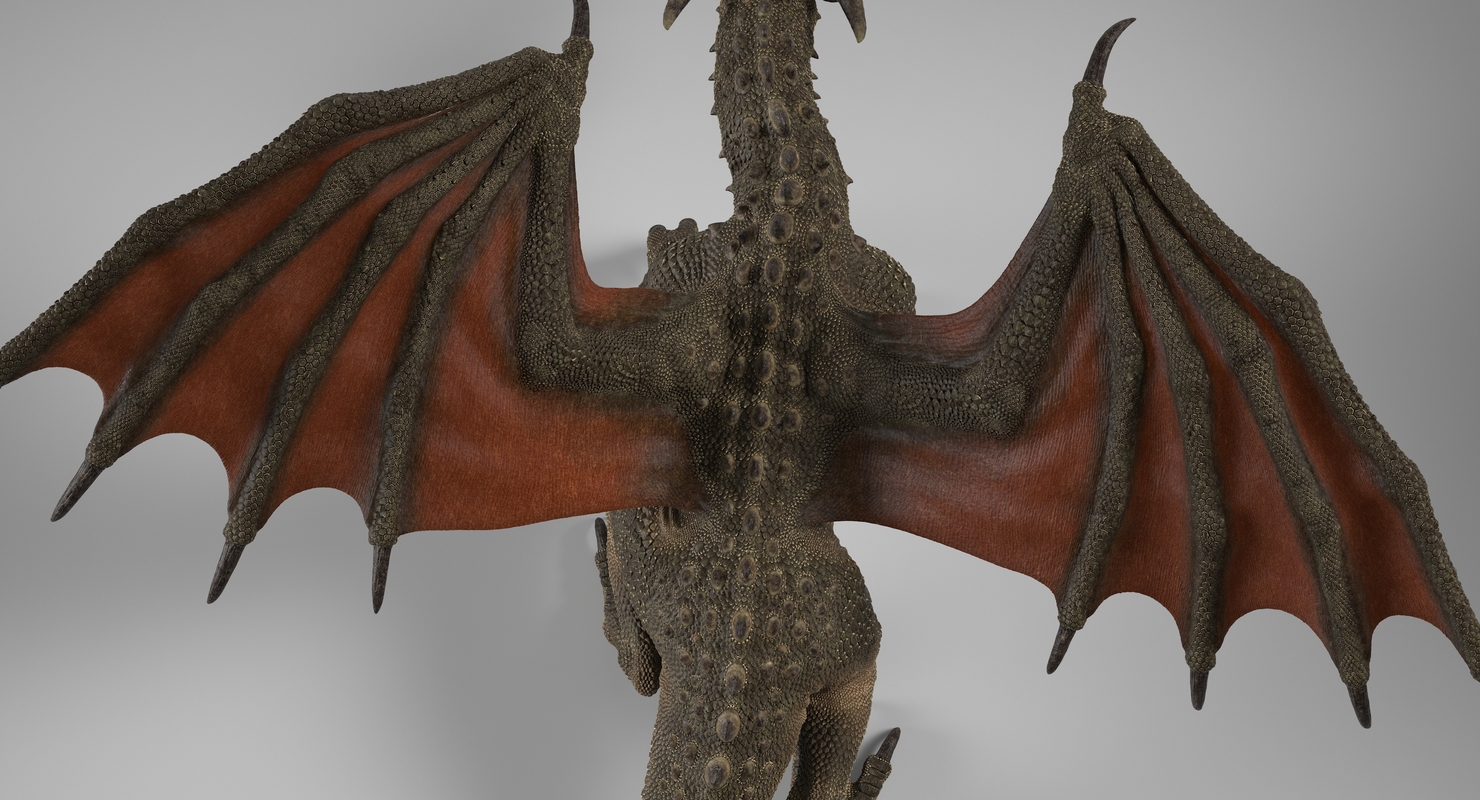 Dragon rig 3D model - TurboSquid 1342403