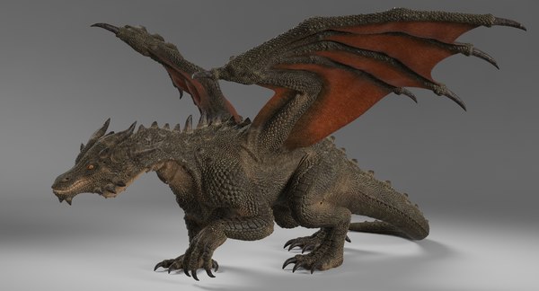 Dragon rig 3D model - TurboSquid 1342403