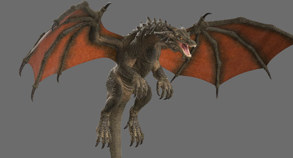 Dragon rig 3D model - TurboSquid 1342403