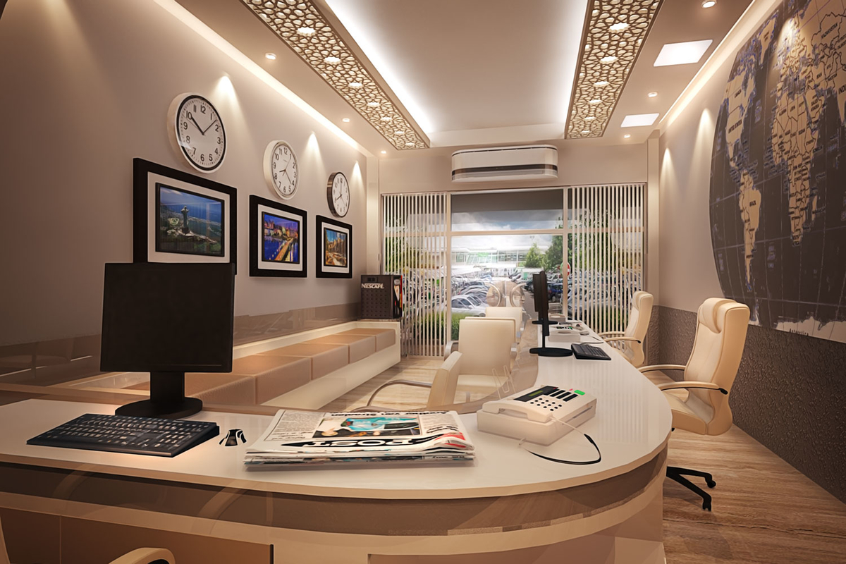 3D travel agency office autocad drawings - TurboSquid 1342410