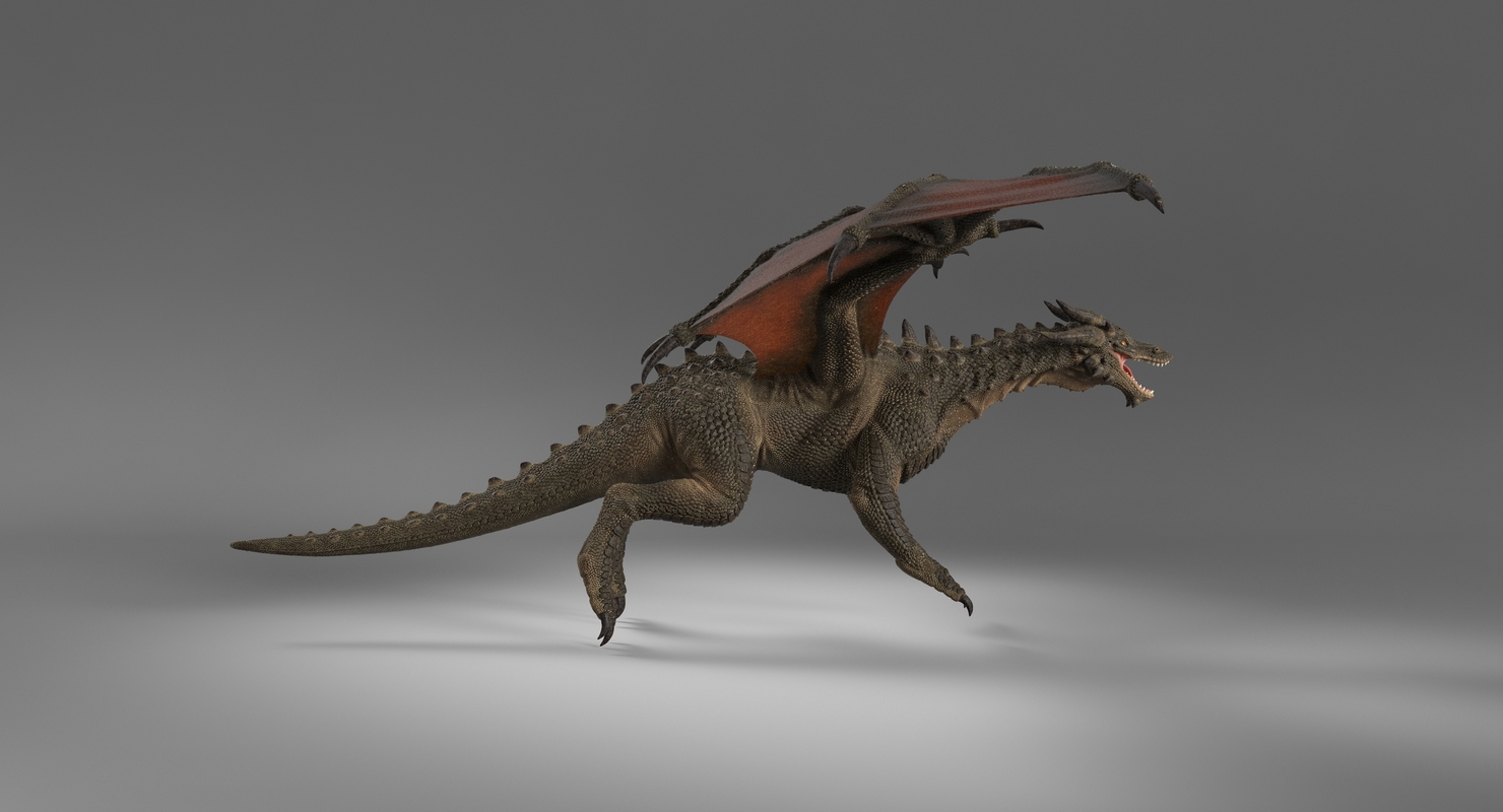 Dragon rig 3D model - TurboSquid 1342403