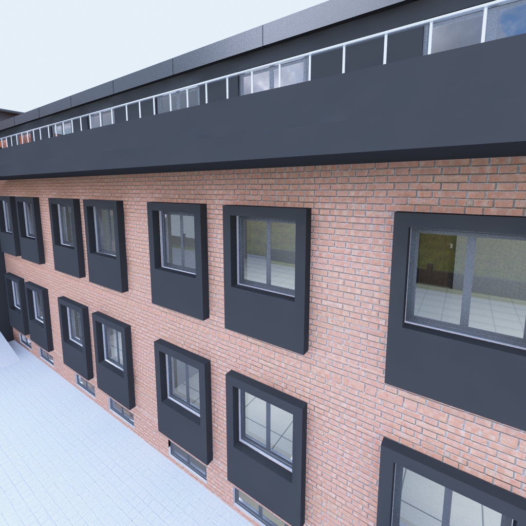 3D school building interior model - TurboSquid 1342586