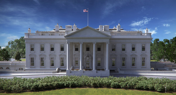 Washington dc white house 3D - TurboSquid 1342793