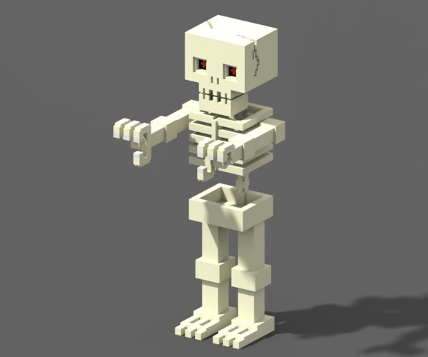 Voxel ghost magicavoxel model - TurboSquid 1342664