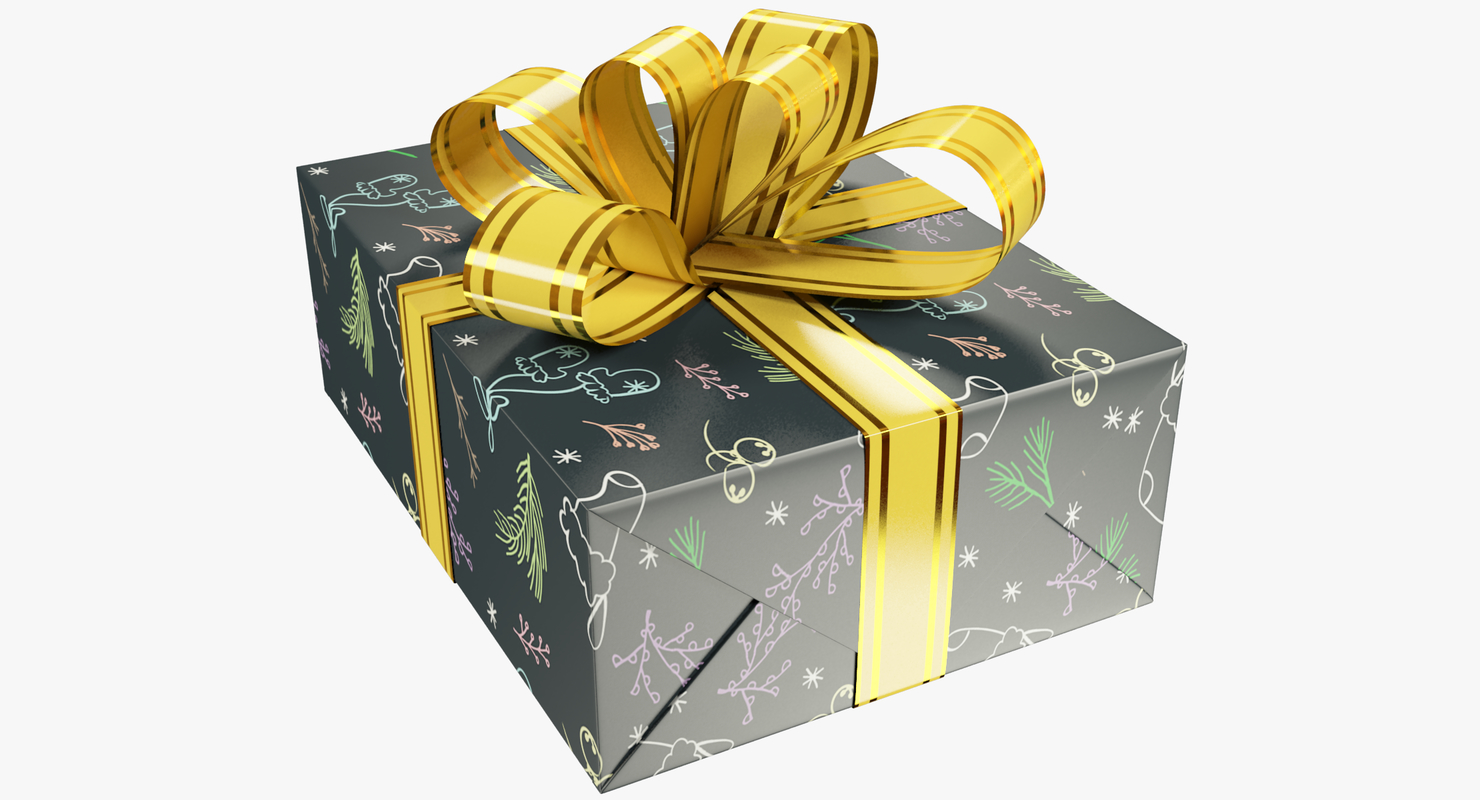 3D model set gifts - TurboSquid 1342753