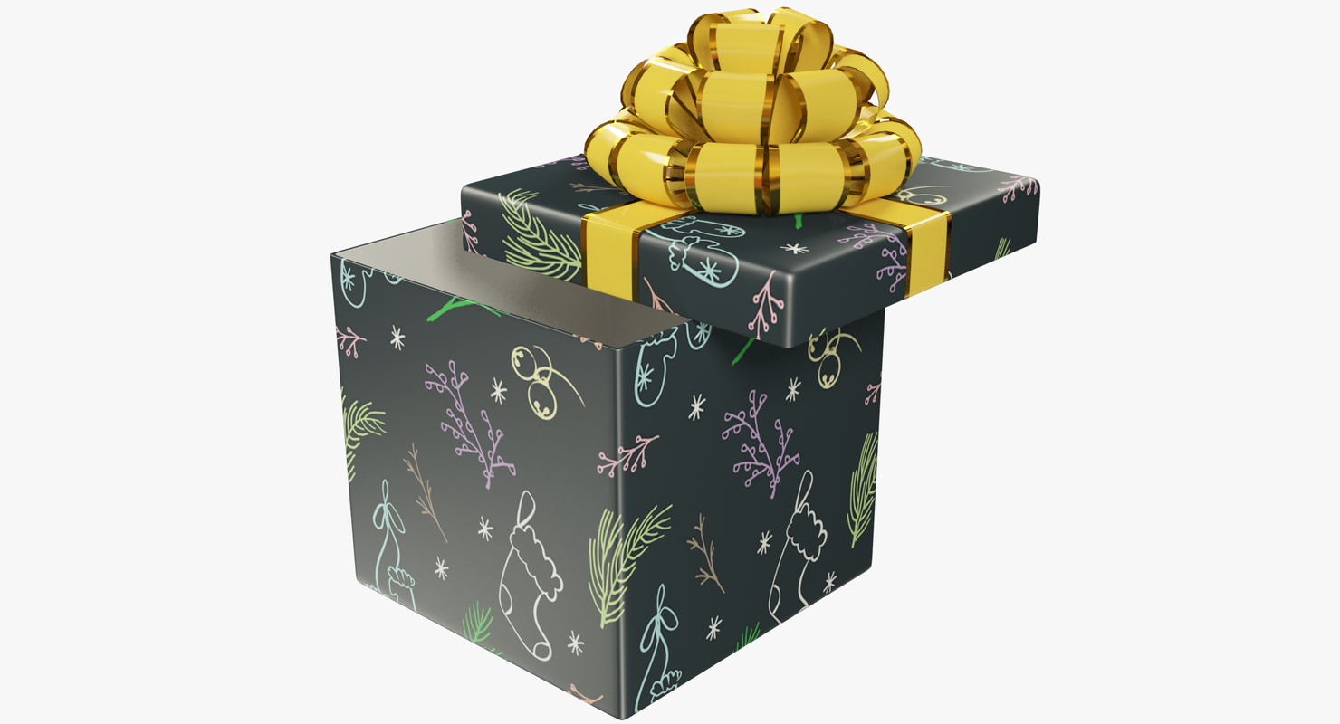 3D model set gifts - TurboSquid 1342753