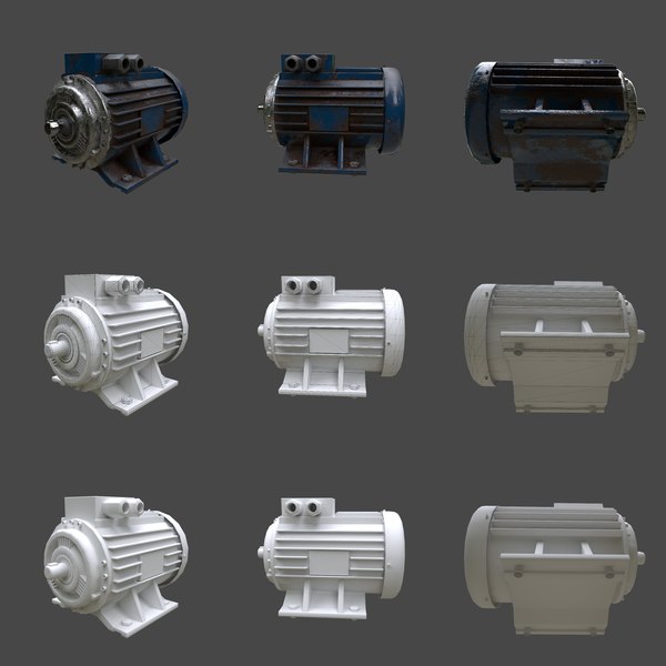Electric Motor 3D Models for Download | TurboSquid