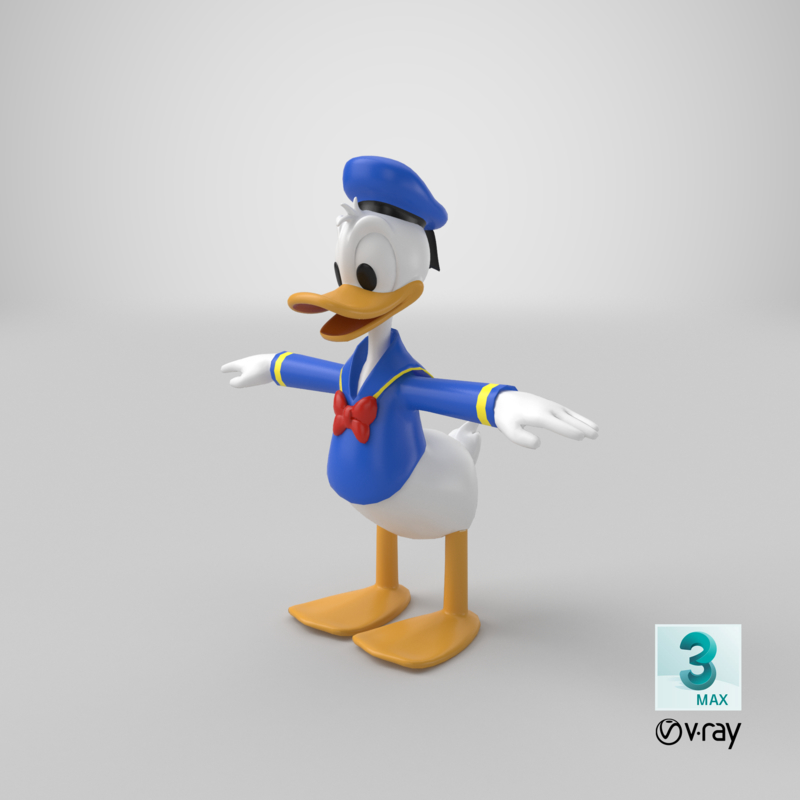 donald duck c4d