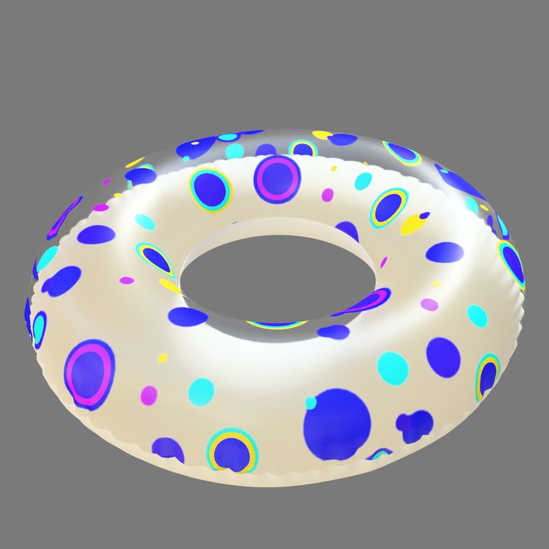 Realistic float ring 02 3D model - TurboSquid 1343023