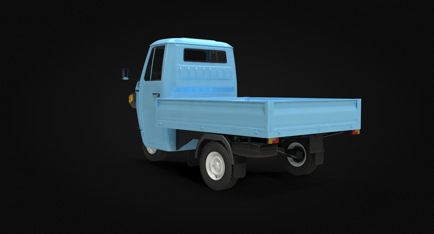 3D model piaggio ape 400 - TurboSquid 1343171