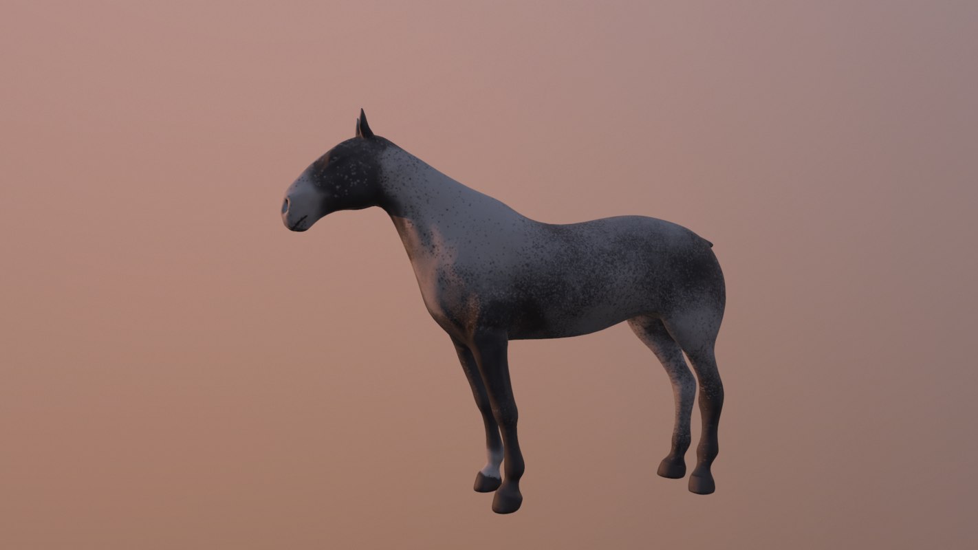 3D model animal horse mammal - TurboSquid 1343256