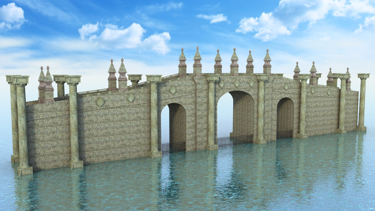 3D bridge fantasy model - TurboSquid 1343290