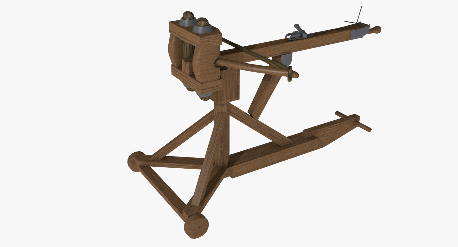 Roman balista 3D model - TurboSquid 1343347