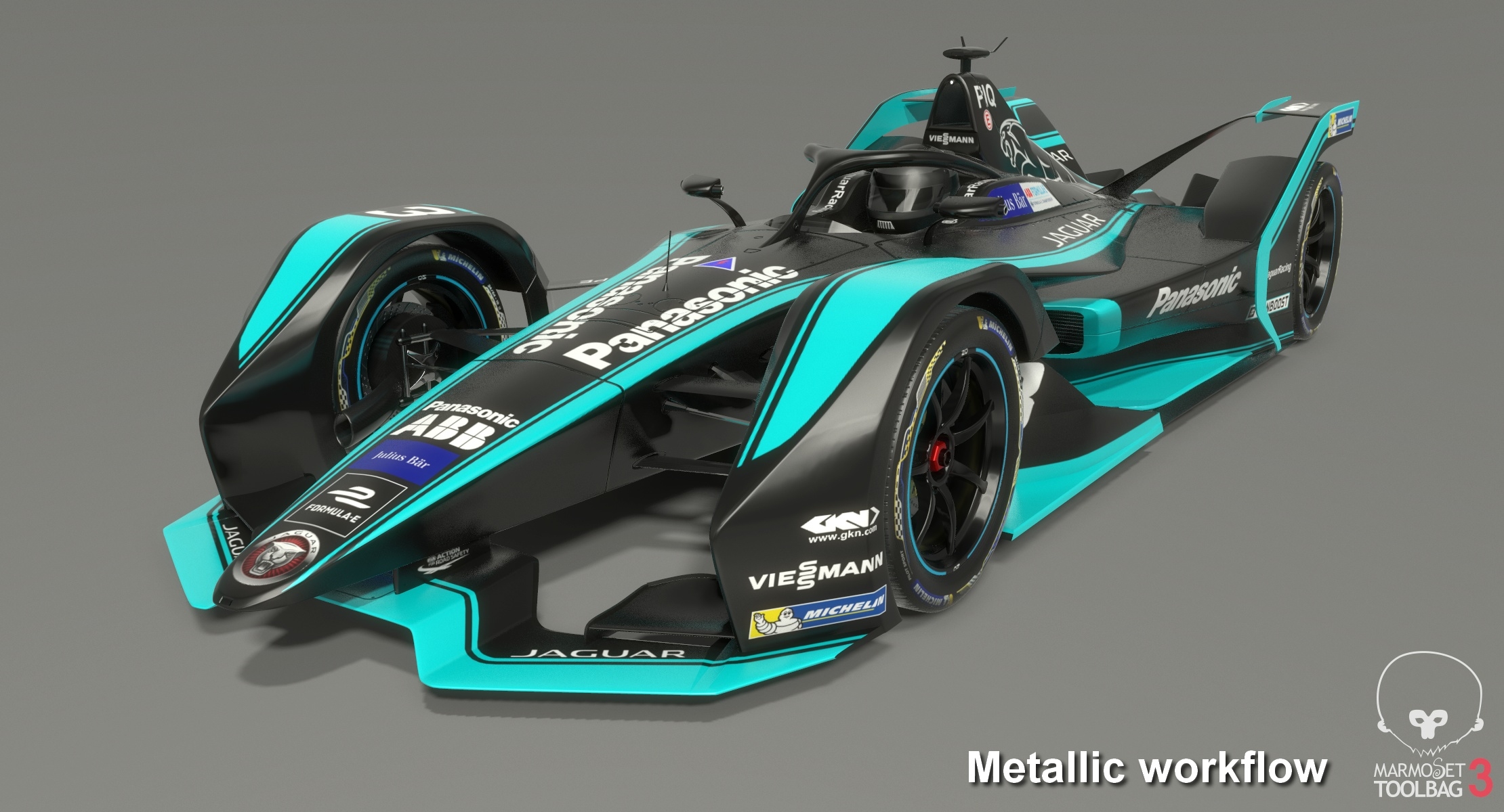 3D model gen2 panasonic racing formula - TurboSquid 1329721