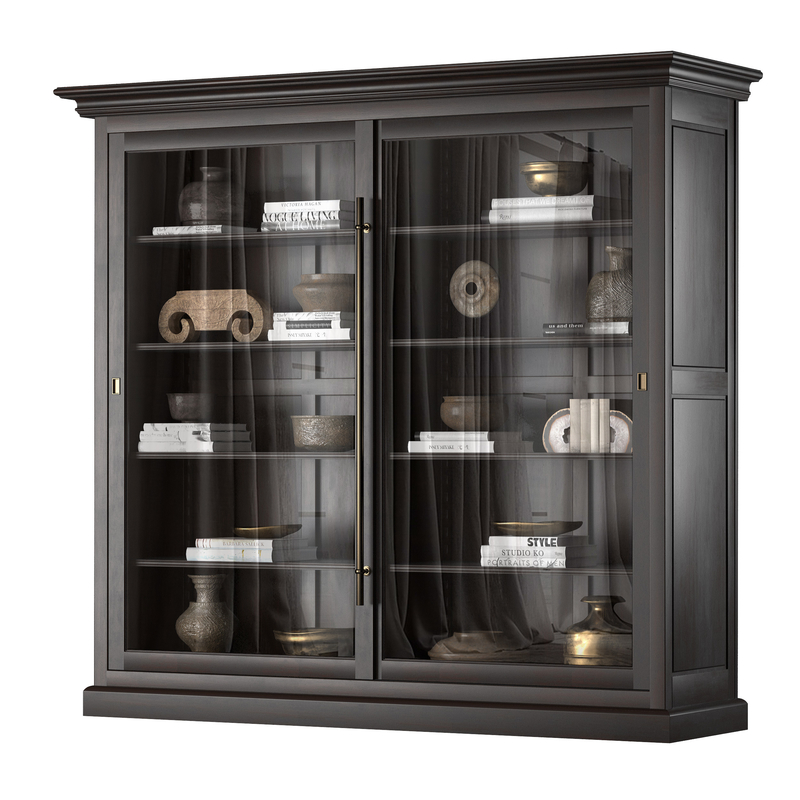 Double vitrine 3D - TurboSquid 1343392