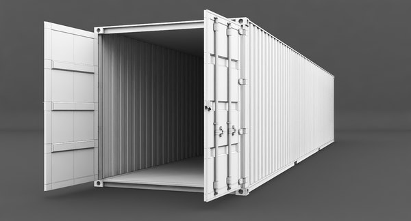 Container modelling model - TurboSquid 1343425