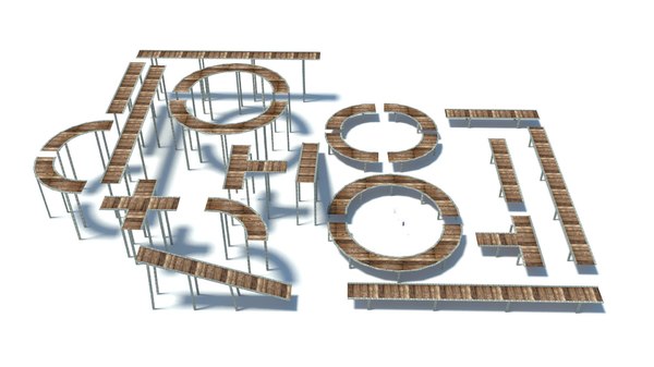 gangway 3d model