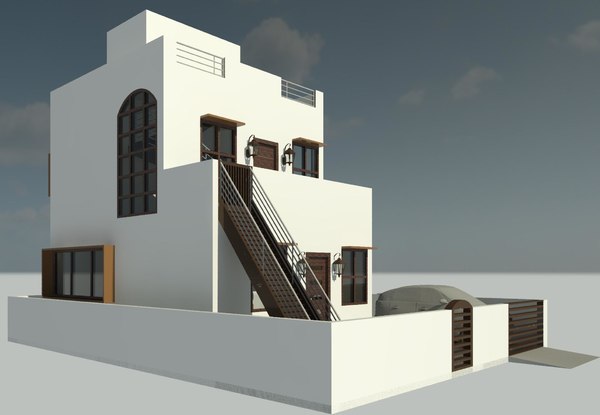 Casa Revit 3D Modelos para Descargar | TurboSquid