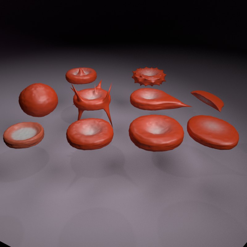 Red blood 3D model - TurboSquid 1343563