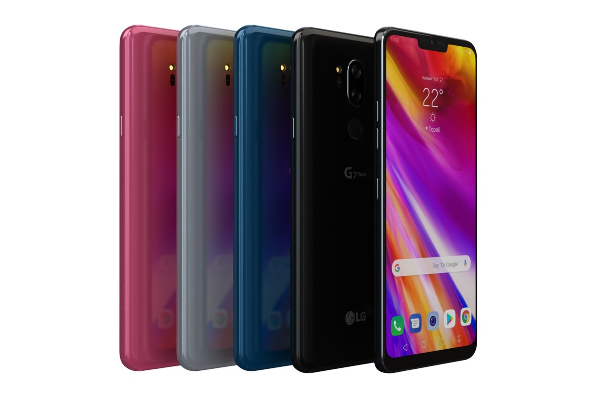 Lg g7 thinq color 3D model - TurboSquid 1343671